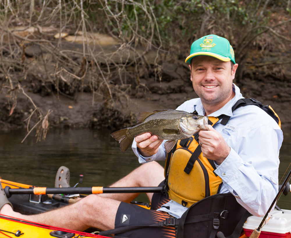 Kayak fishing for estuary perch – FISHINGFABLES